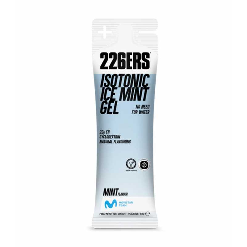 226ers Isotonic Ice 68g gel isotónico energético con mentol - ofertas
