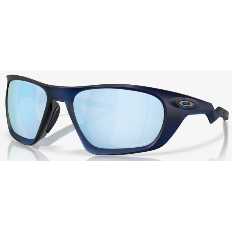 Oakley Lateralis matte transparent blue lente prizm deep water pol